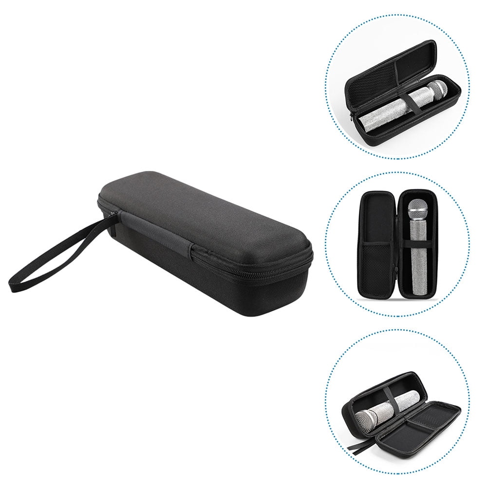 HAMPPLIES 1Pack EVA Microphone Carry Bag for Portable Design and ...