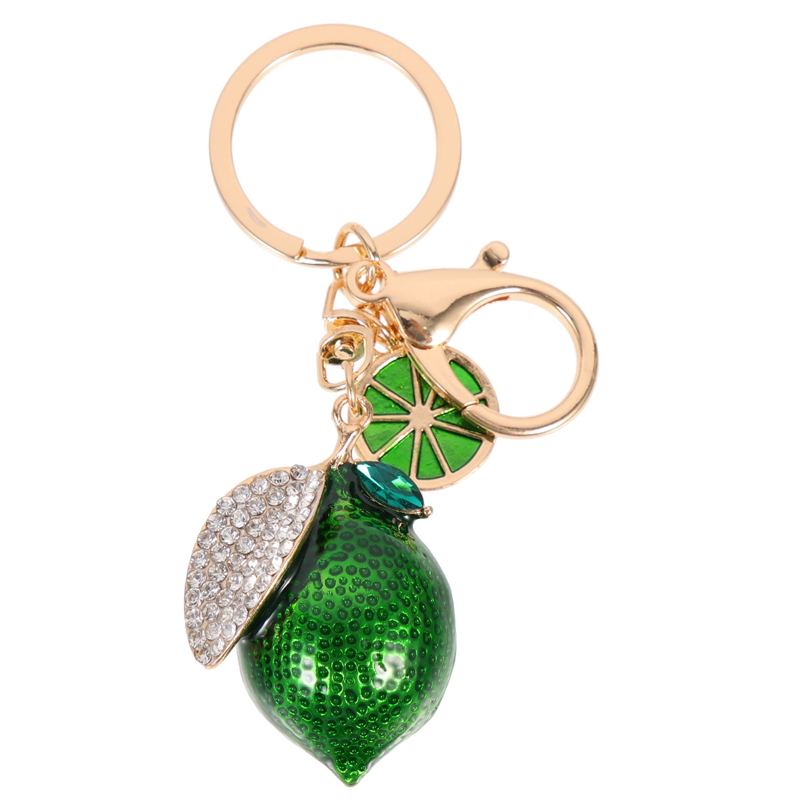 HAMPPLIES 1Pack Lemon-shaped Keychain Pendant for Bag Charm and Key ...