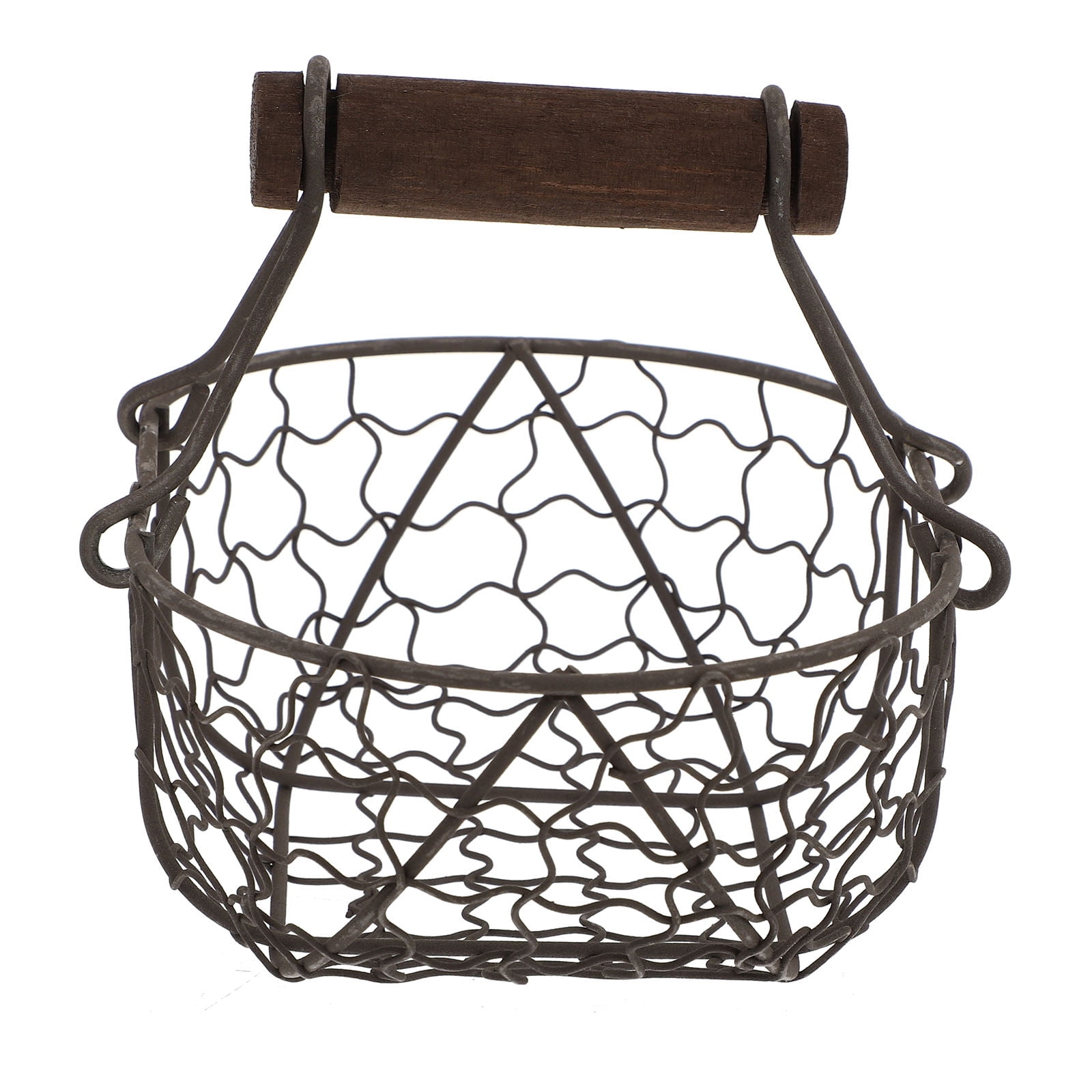 HAMPPLIES 1Pack Metal Bread Basket For Serving Rustic Design Home Decor ...