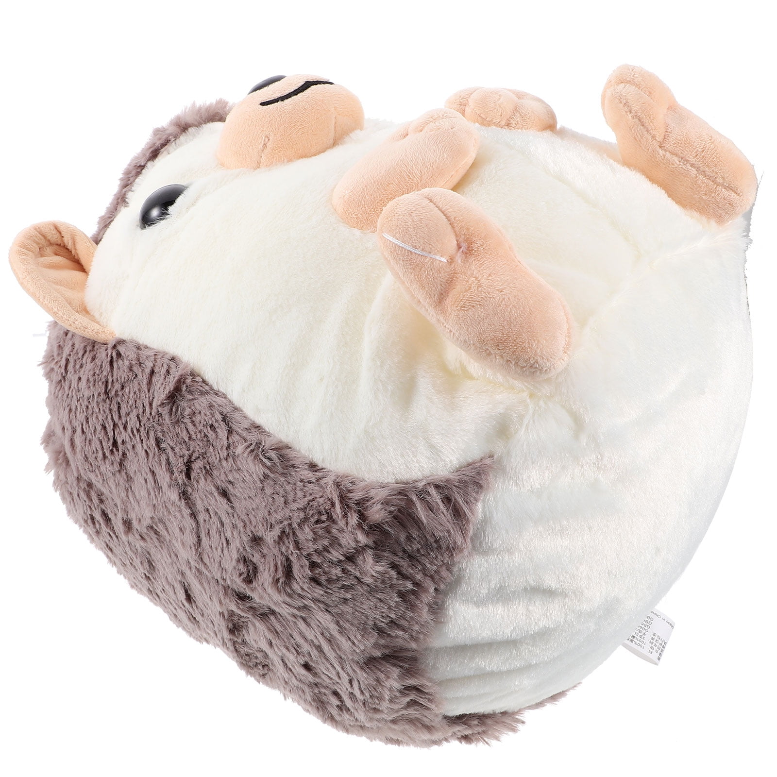 HAMPPLIES 1Pack Plush Hedgehog Doll Soft Stuffed Animal for Kids Grey ...