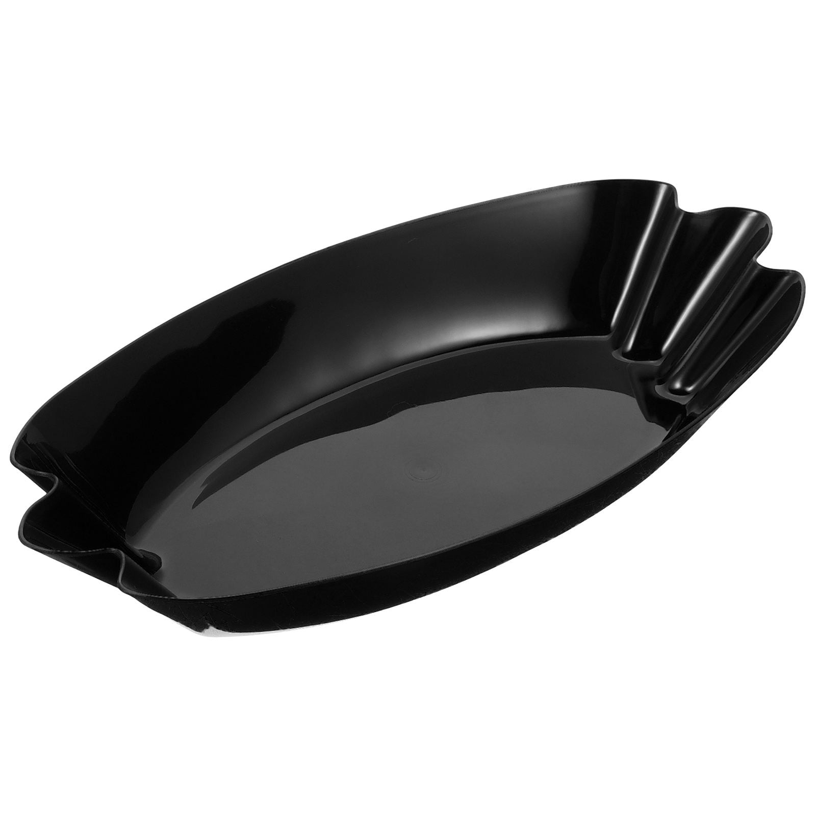 HAMPPLIES 1Pack Rectangular Black Plastic Coffee Bean Tray For Display ...