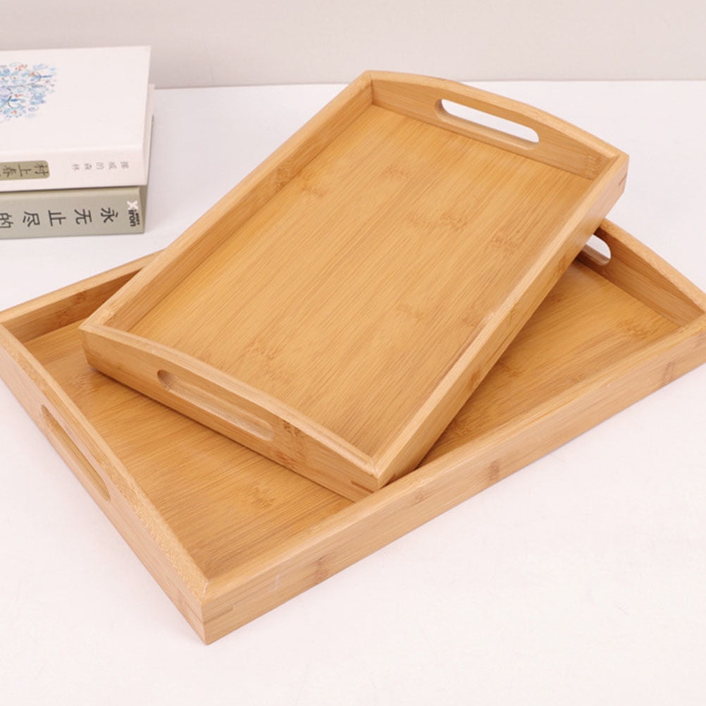 HAMPPLIES 1Pack Rich Texture Tea Tray For Living Room And Bedroom ...