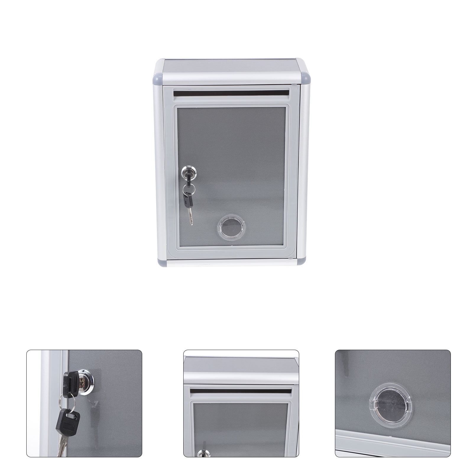 HAMPPLIES 1Pack Small Mailbox for School Classroom Office Wall Mounting ...
