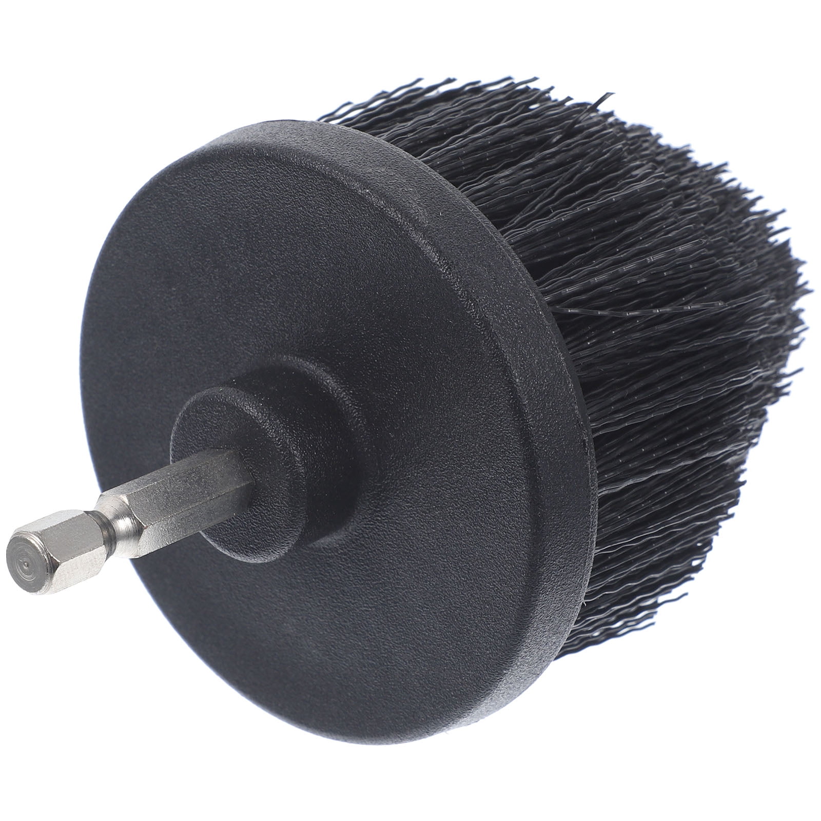 HAMPPLIES 1Pack Soft Drill Brush Attachment for Cleaners in Black 6.3X6 ...