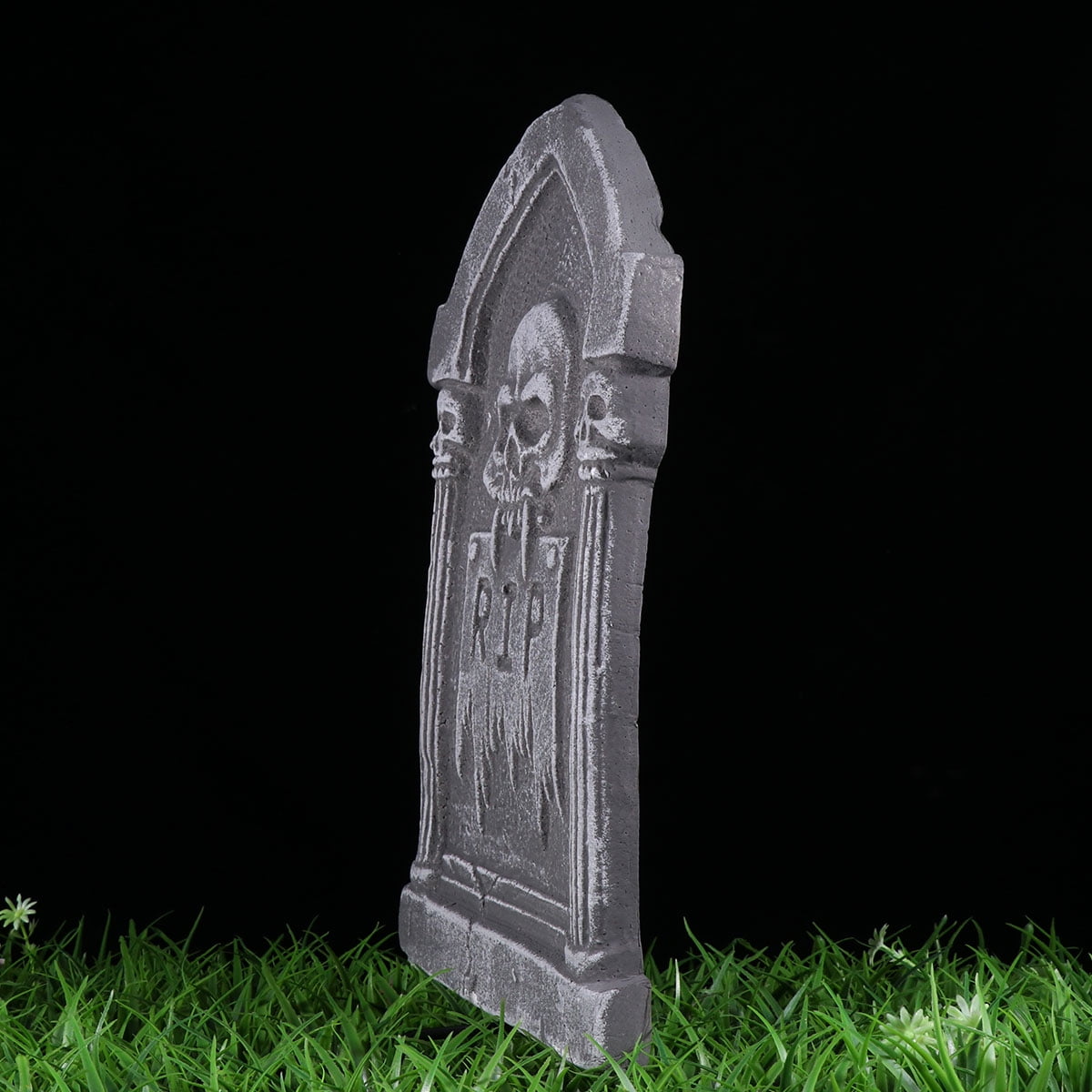 HAMPPLIES 1Pack Tombstone Props Assorted Color Foam Decoration Spooky ...