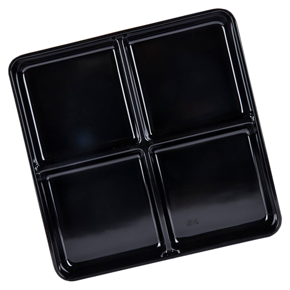 HAMPPLIES 1Pcs Multi Grid Snack Plate Divided Snack Containers Simple ...