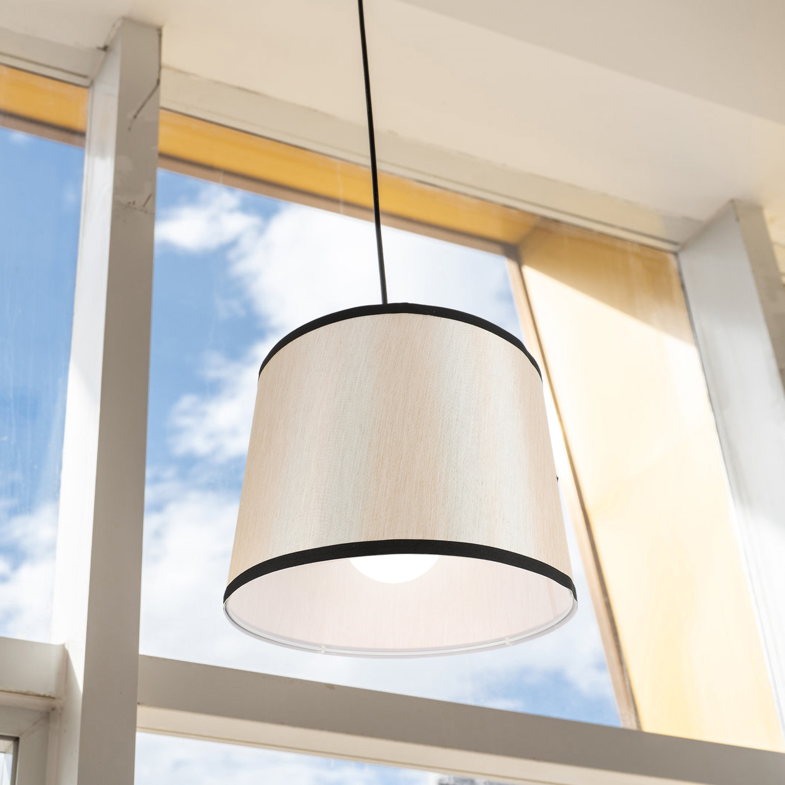 HAMPPLIES 1Pcs Round Lamp Shade Covers in Multi Colors for Table Lamps ...