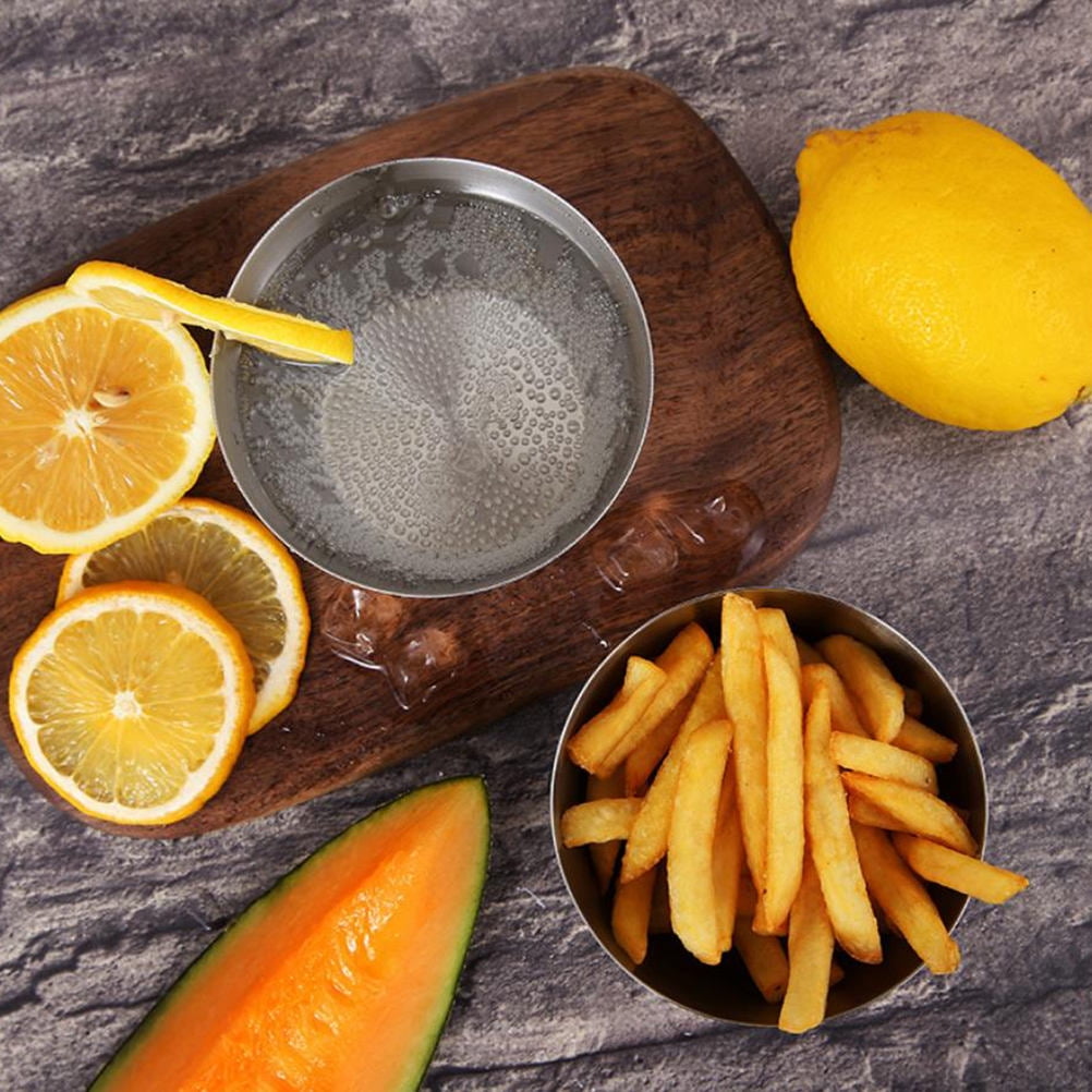 HAMPPLIES 1Pcs Snack Container Silver For Home Dining Reusable Food ...