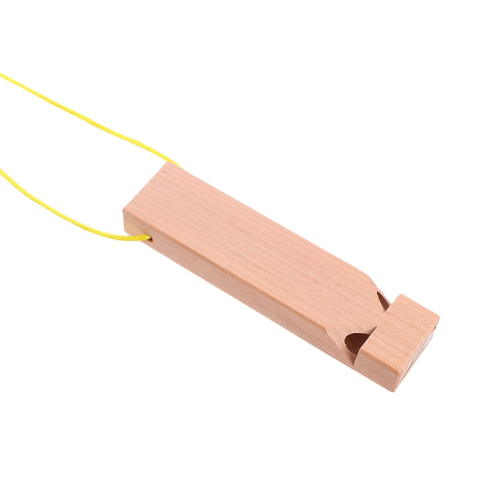 HAMPPLIES 1Piece Small Train Whistle Musical Instrument Wooden DIY ...