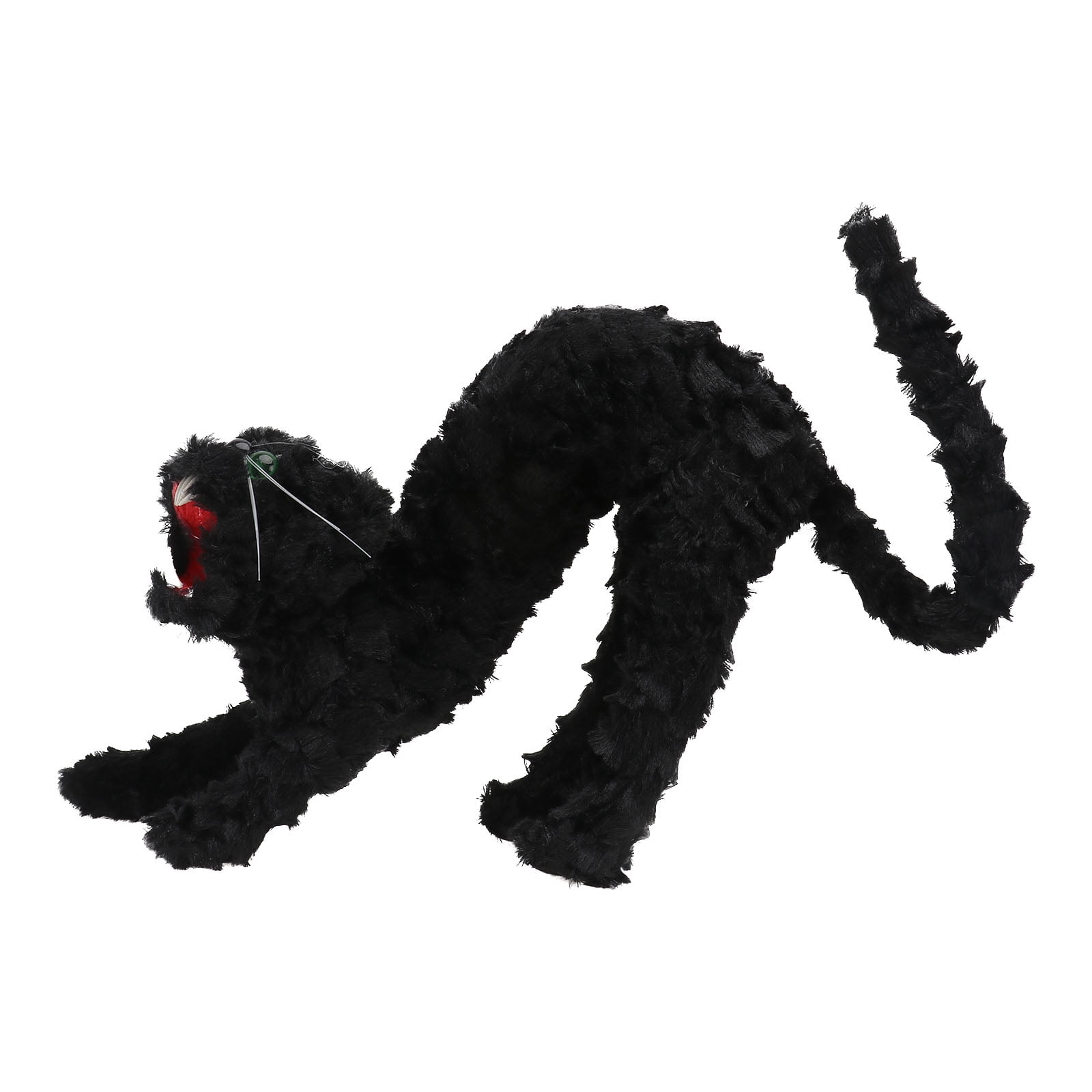 HAMPPLIES 1Set Creepy Decorations Black Cat Prop for Party 11.8 x 4.7 x ...