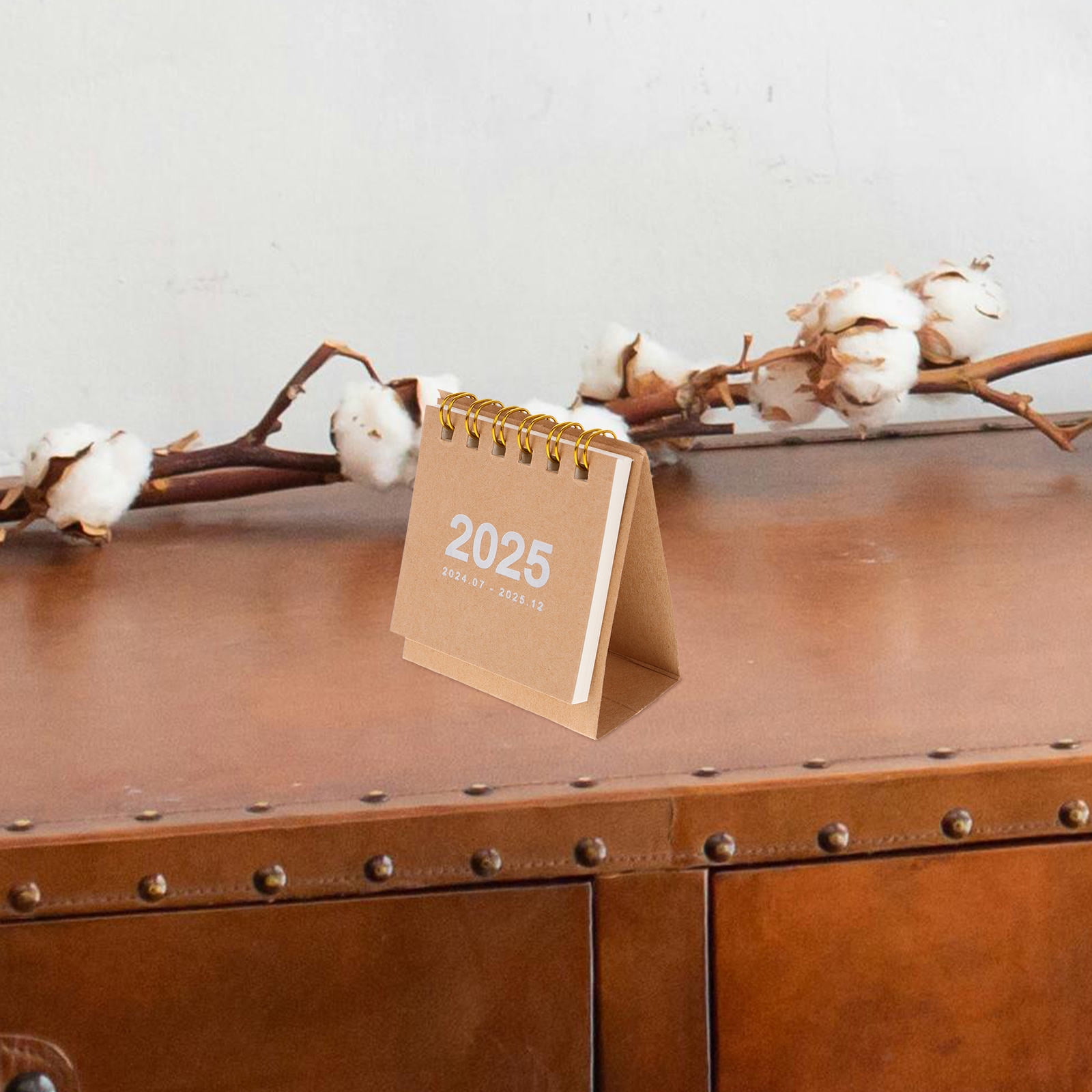 HAMPPLIES Office Use Freestanding Desktop Calendar Paper 1Pcs 3.54X2 ...