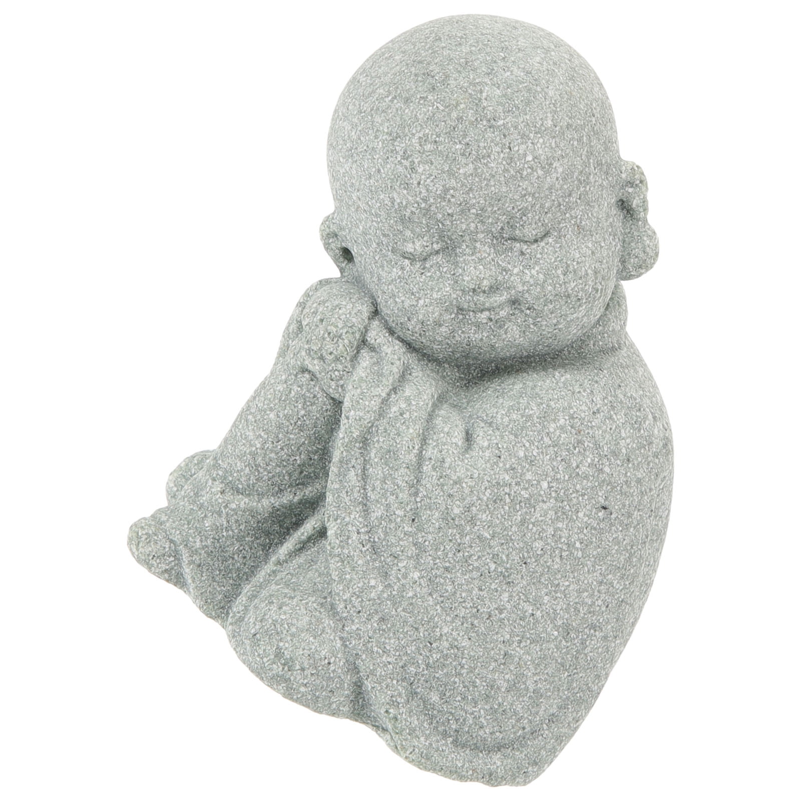 HAMPPLIES 1Set Durable Sandstone Monk Sculpture Small Figure Indoor ...