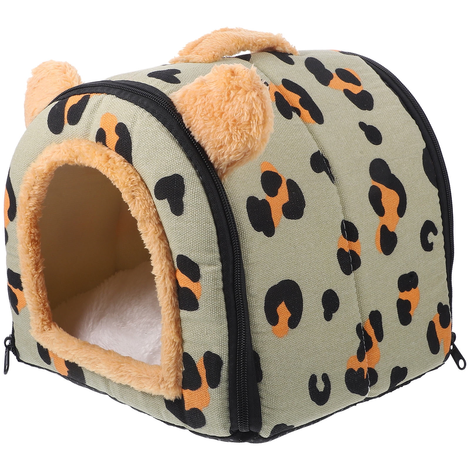 HAMPPLIES 1Set Hamster House with Warm Nest for Small Animals in Light ...