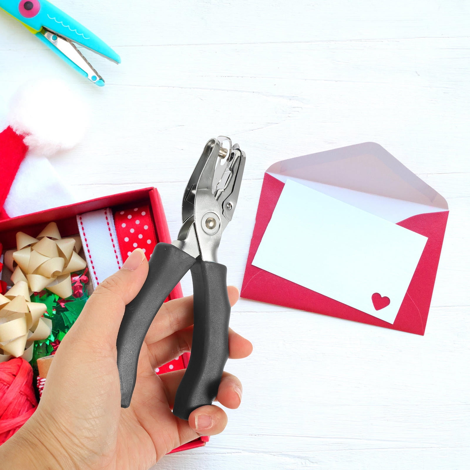 HAMPPLIES 1Set Iron Hole Puncher Mini Paper Hole Punchers For Art ...