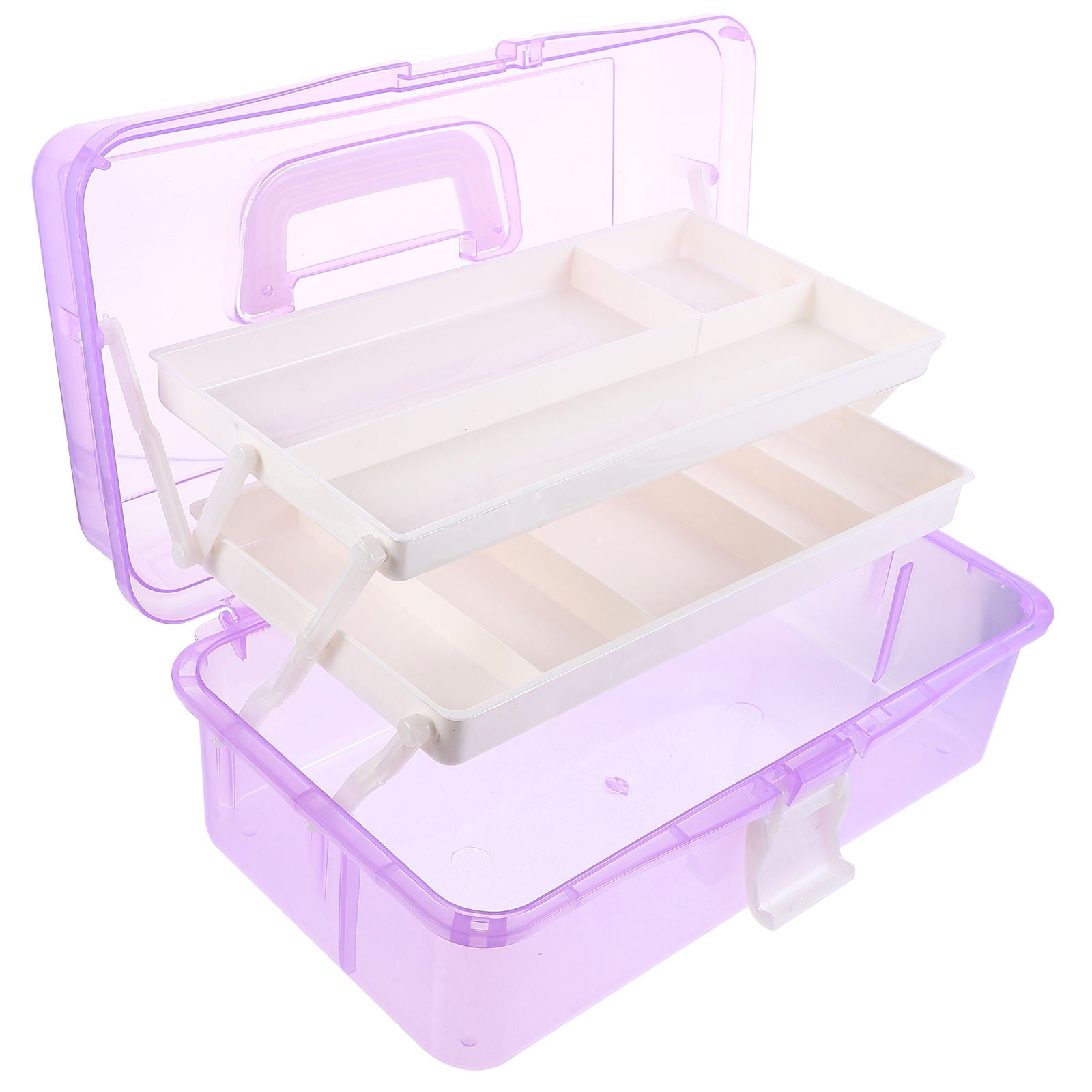 HAMPPLIES 1Set Multi Layers Storage Box Rectangular Shape For Art ...
