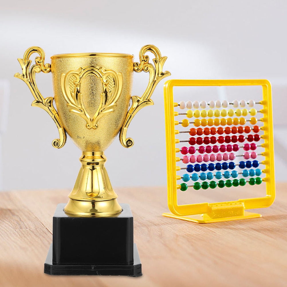HAMPPLIES 1Set Plastic Gold Trophy Awards for Sports and Dance Events 8 ...