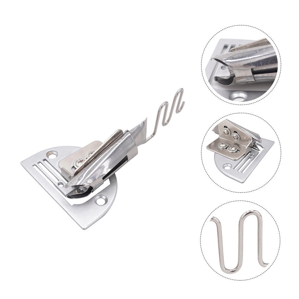 HAMPPLIES 1Set Silver Sewing Machine Folder Binder for Industrial ...