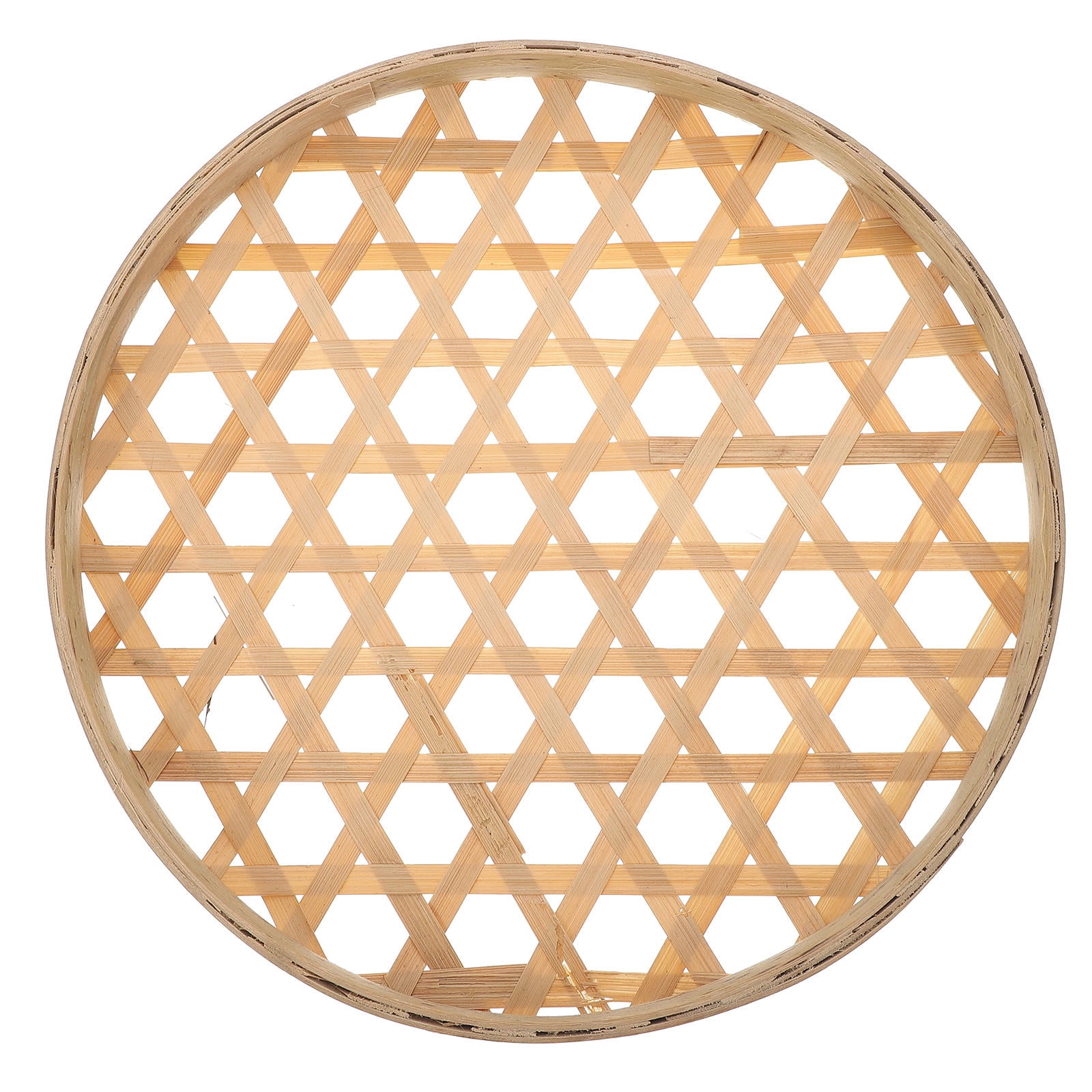 HAMPPLIES 1Set Small Bamboo Weaving Sieve for Kitchen and Food Storage ...