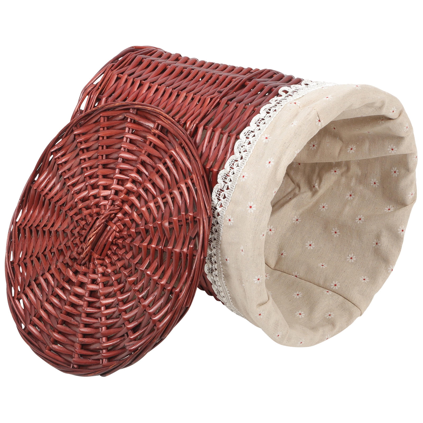 HAMPPLIES 1Set Sundry Basket Wicker Material for General Users Daily ...