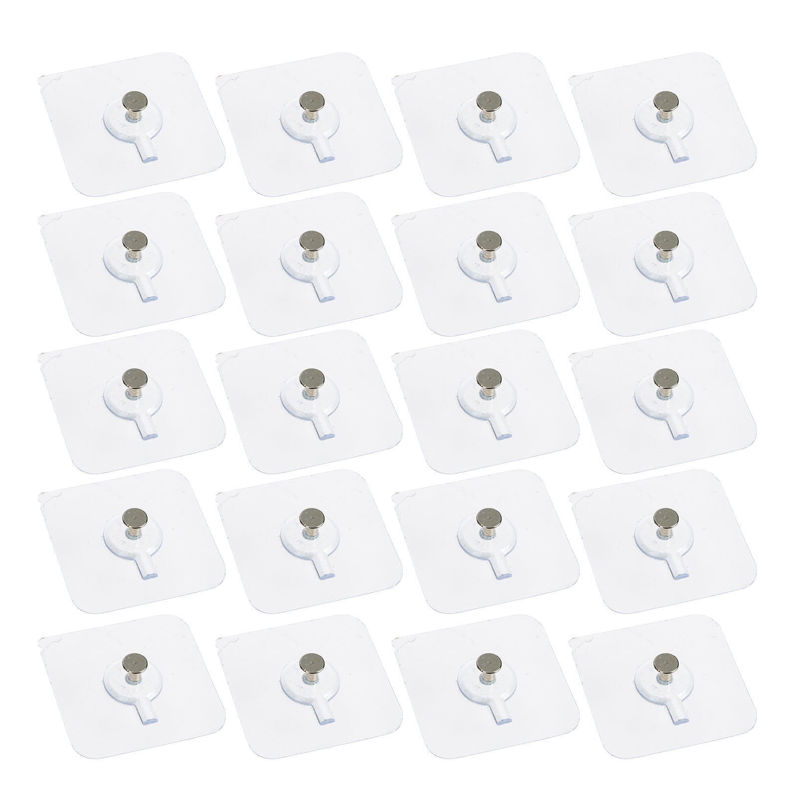 HAMPPLIES 20Pack Adhesive Screw Patches No Drilling Required Wall ...