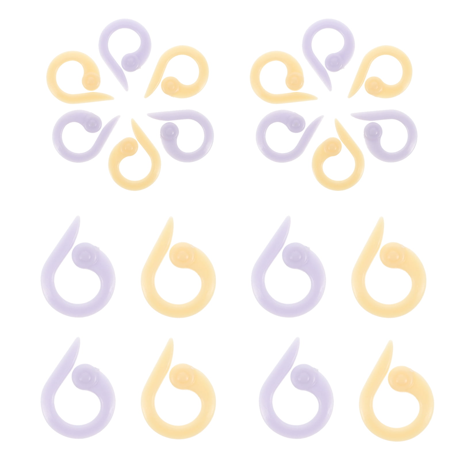 HAMPPLIES 20Pcs Stitch Markers Crochet for Handicraft Activities ...