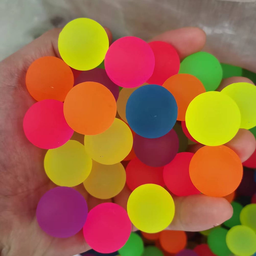 HAMPPLIES 24Pcs Bouncy Balls Toys for Kids Stress Reduction and ...