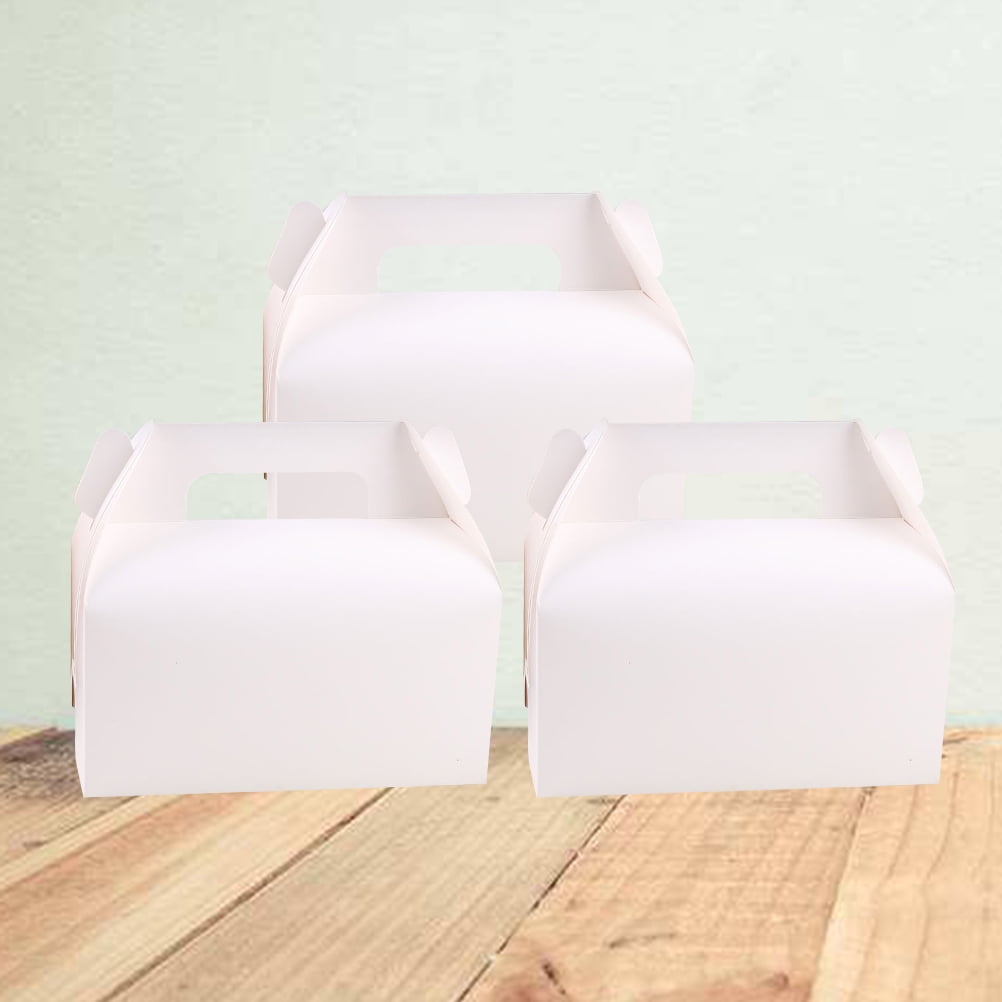 HAMPPLIES 24Pcs Rectangular White Paper present Boxes for Wedding ...
