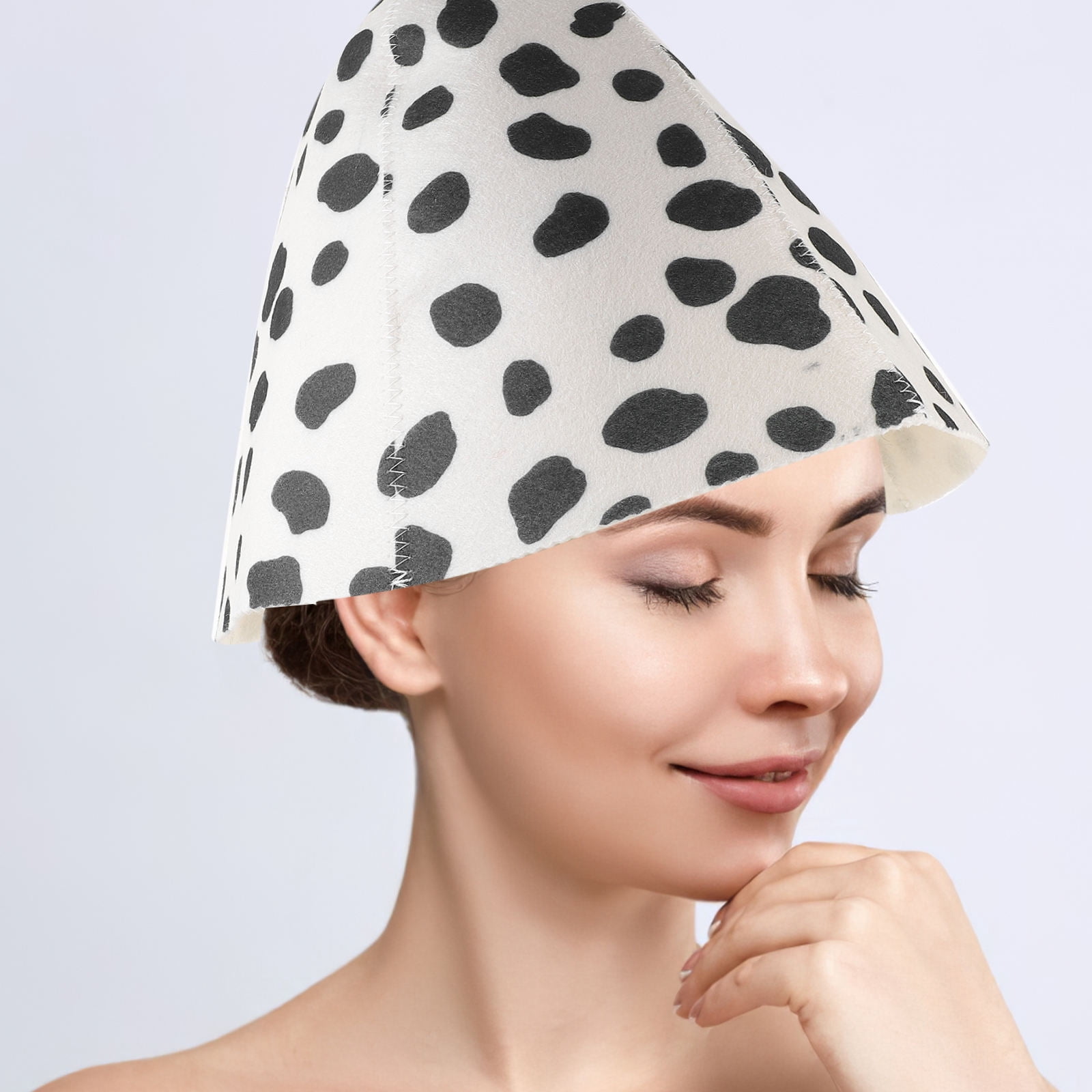 HAMPPLIES 2Pack Felt Sauna Hat for Sauna and Bathing Round in Assorted ...