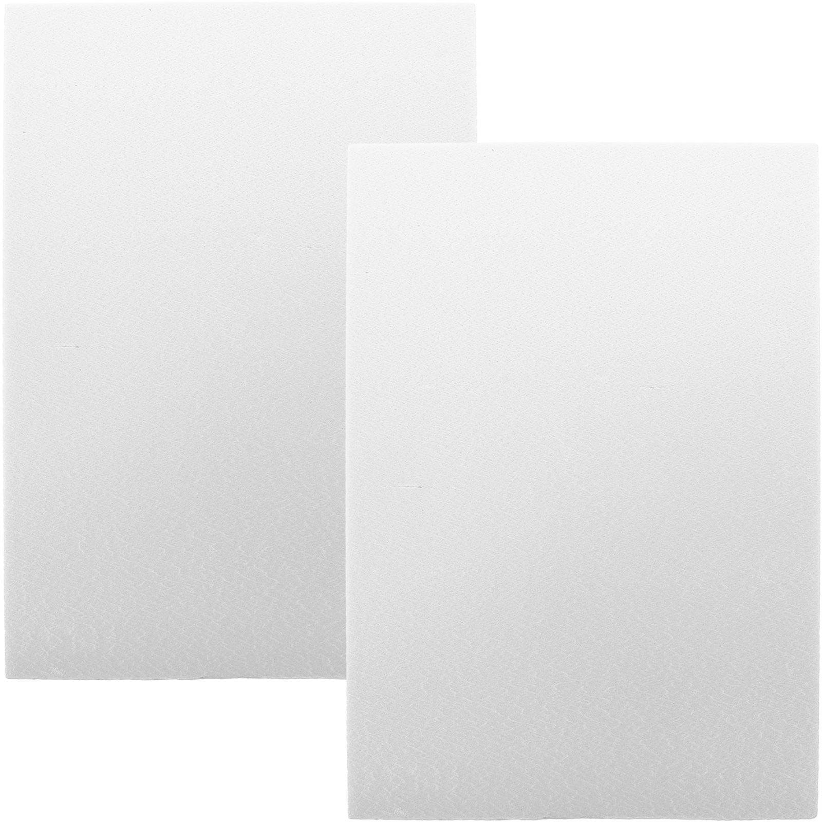 HAMPPLIES 2Pack Foam Board for Artists and Hobbyists 11.79X7.86X1.18in ...