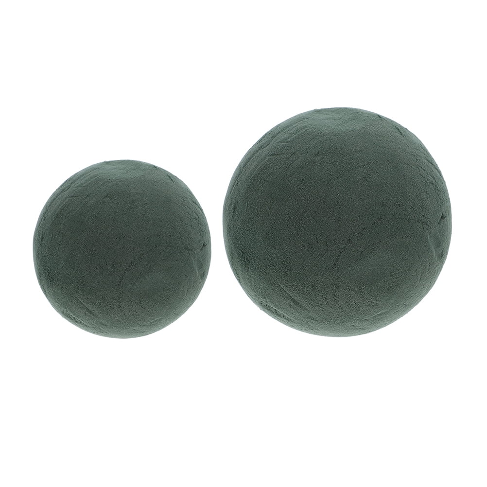 HAMPPLIES 2Pcs Floral Foam Spheres 12cm Diameter for Artificial Flower ...