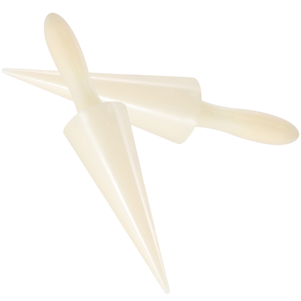 HAMPPLIES 2Pcs Ice Cream Cone Shaper Conical Shape ABS for Kitchen Tool ...