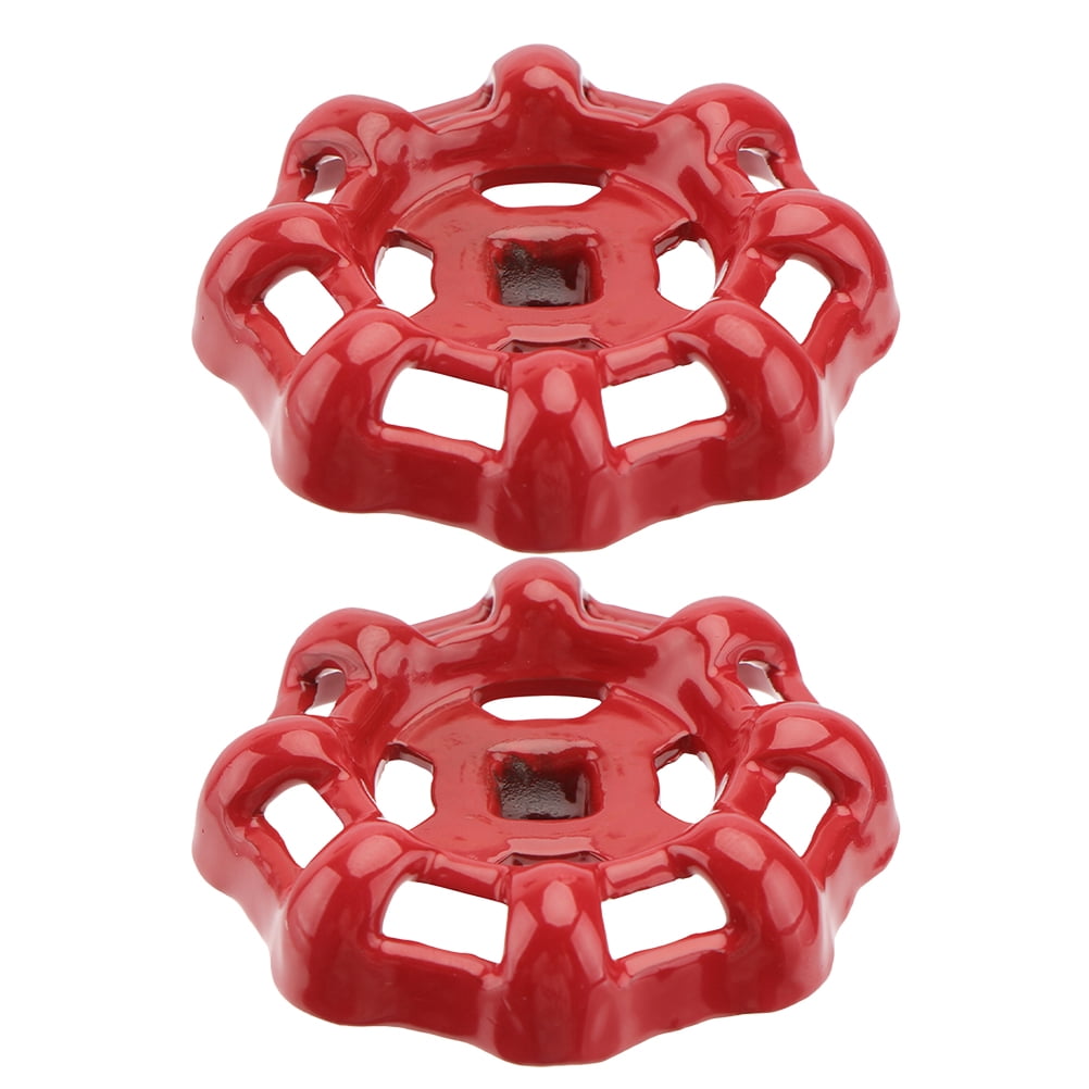 HAMPPLIES 2Pcs Red Iron Spigot Handle For Water Shut Off Valve Handle 1 ...