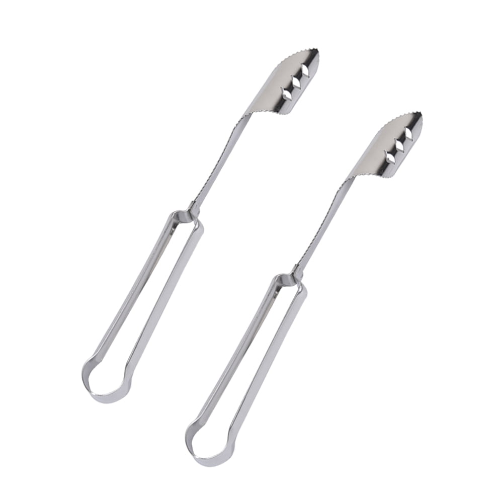 HAMPPLIES 2Pcs Serrated Vegetable Core Removal Tool in Stainless Steel ...