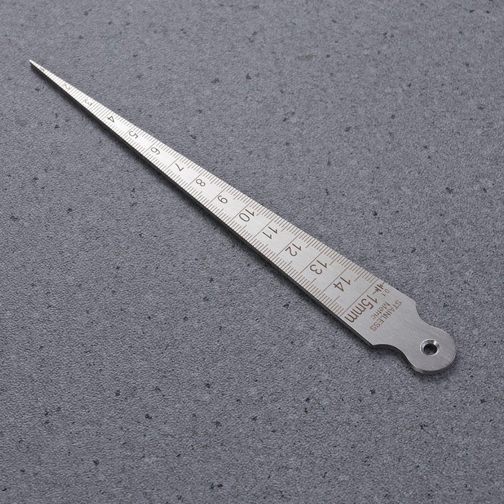 HAMPPLIES 2Pcs Taper Gap Gauge Welding Inspection Tool for Industrial ...