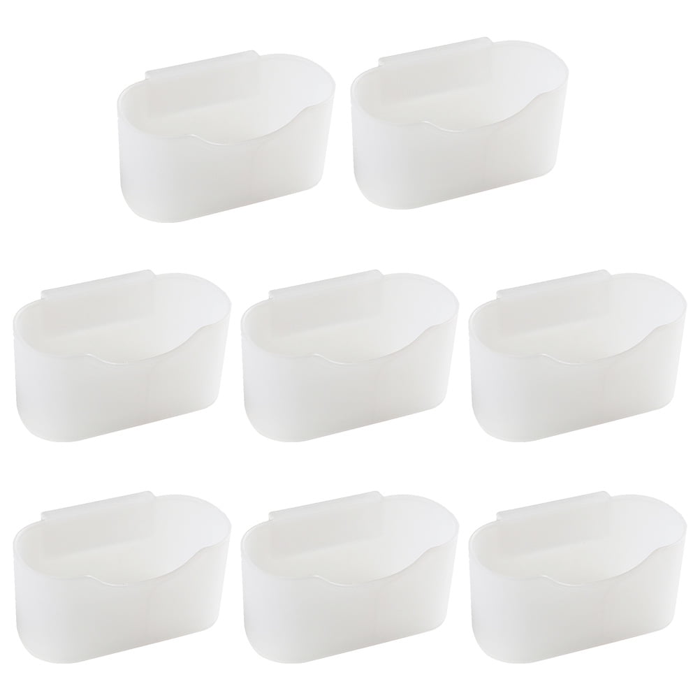 HAMPPLIES 2PerSet Fridge Hanging Box Plastic Rectangular Storage for ...