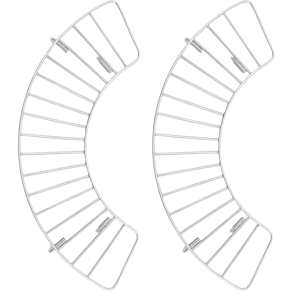 HAMPPLIES 2Set Cooling Rack for Fried Food Stainless Steel Semi ...