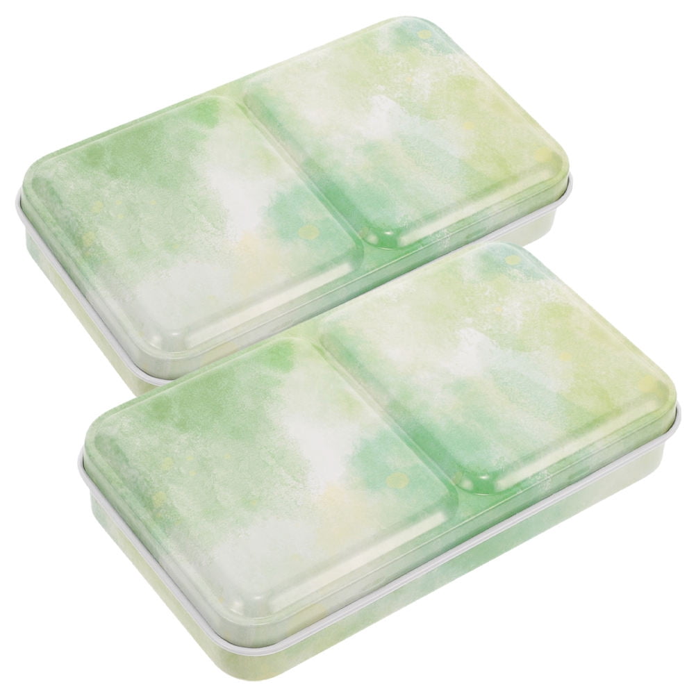 HAMPPLIES 2pcs Elegant Mixing Tray For Go Artists Diy Color Mixing ...