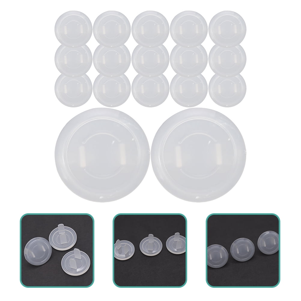 HAMPPLIES 30Pcs Outlet Cover Baby Proof for Child and Pet Owners 1.18X1 ...