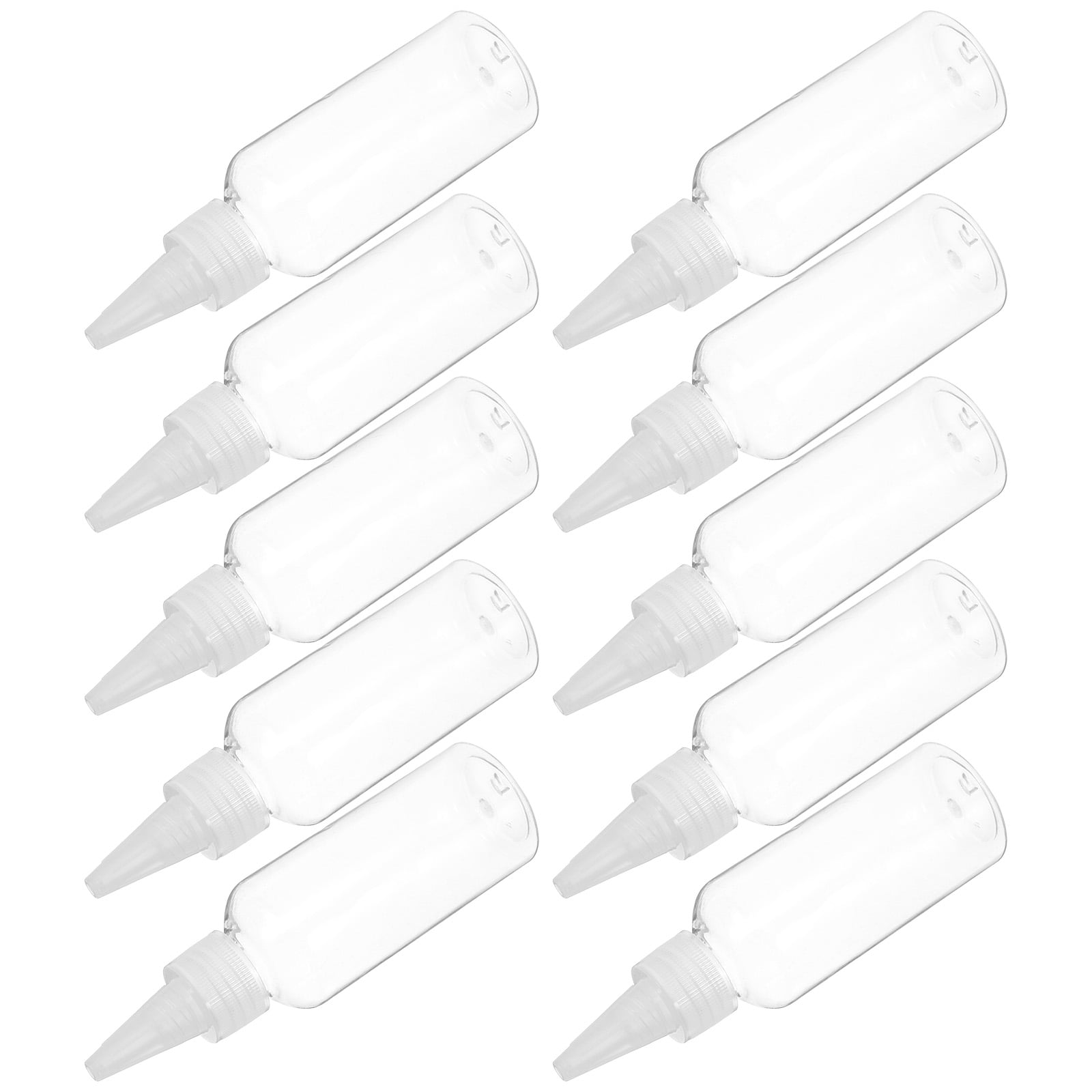 HAMPPLIES 30Pcs Pointed Mouth Bottle Condiment Squeeze Bottles Plastic ...