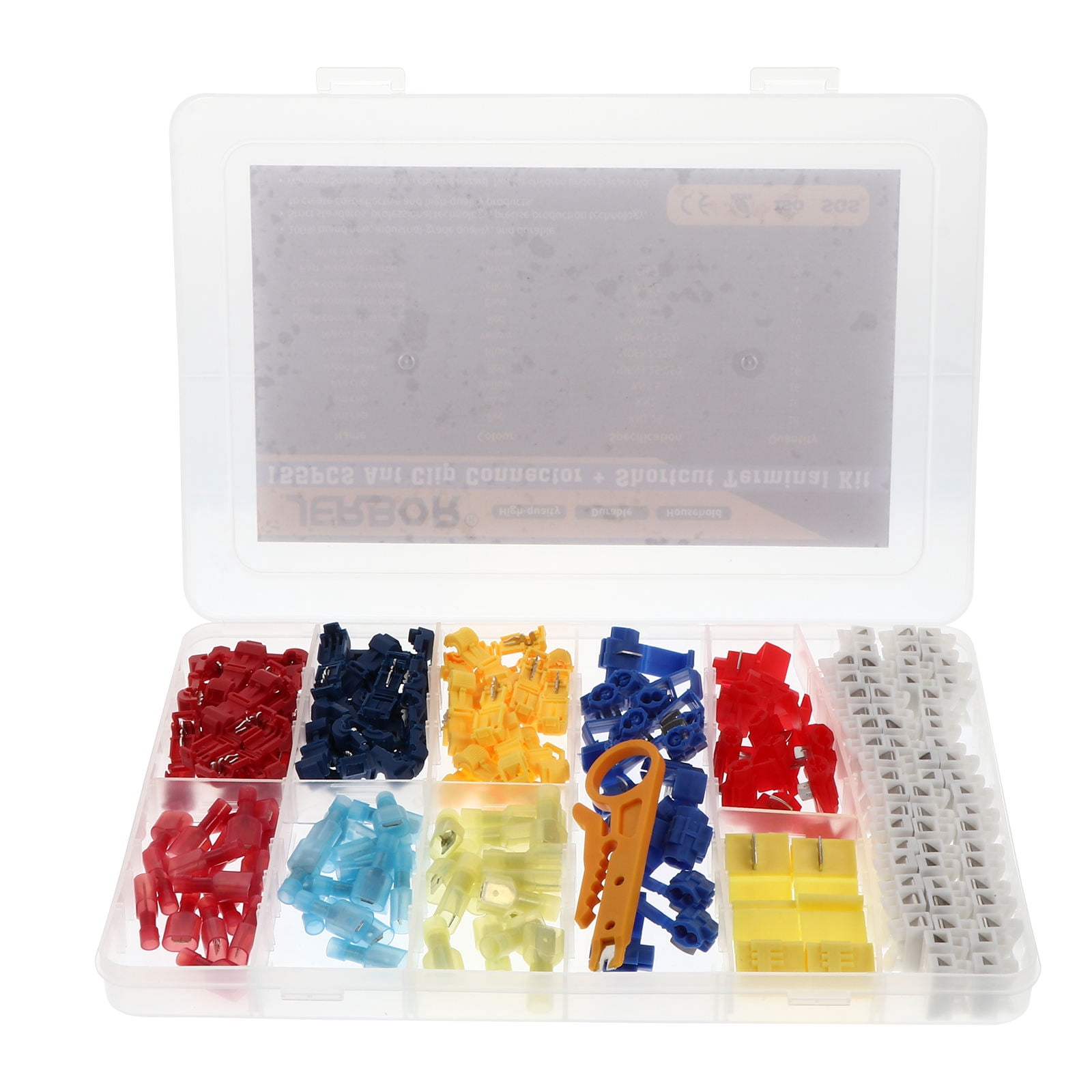 HAMPPLIES 32Set Wire Connectors Assorted Color for DIY Enthusiasts Home ...