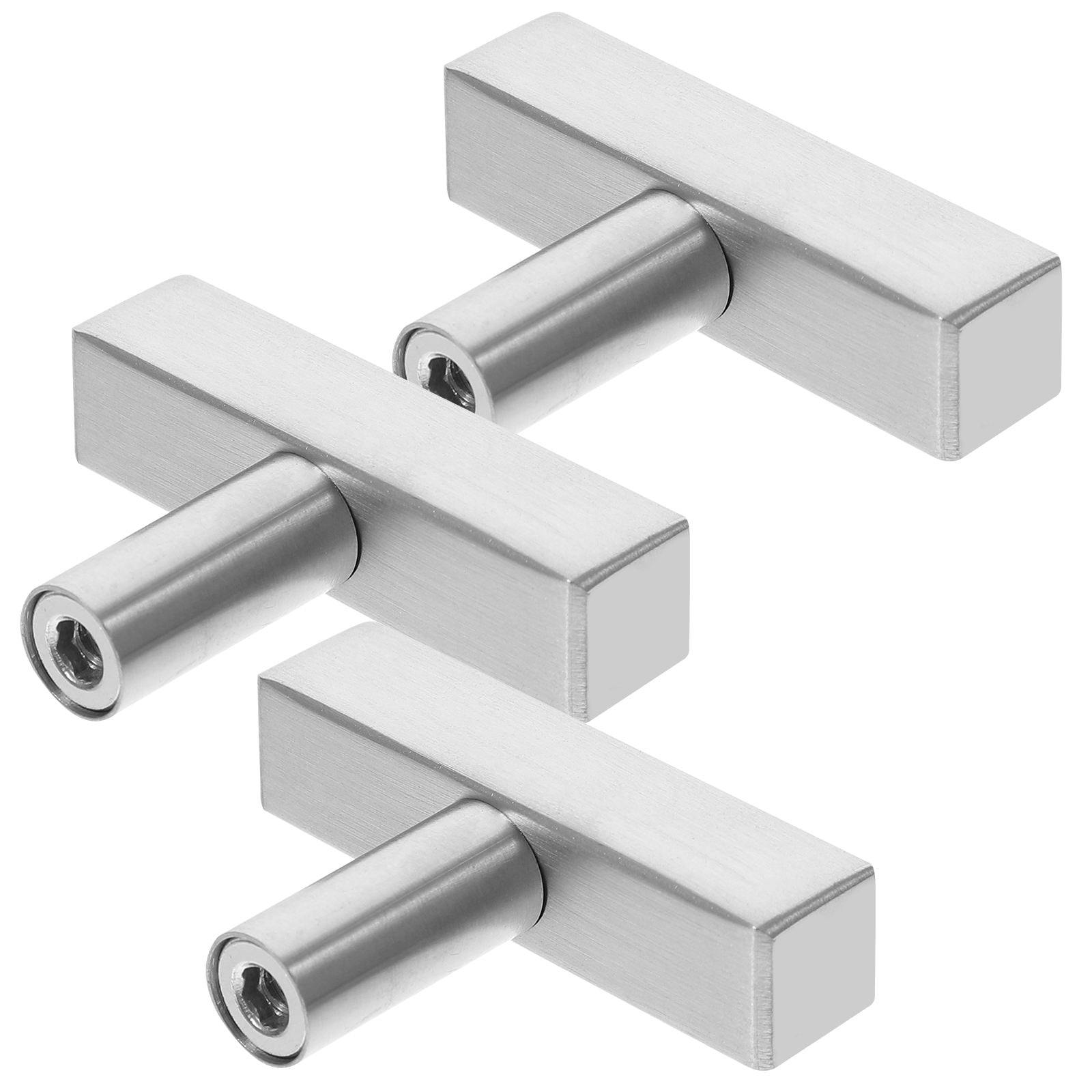 HAMPPLIES 3Pcs Ergonomic Grip Cabinet Handles for Kitchens and ...