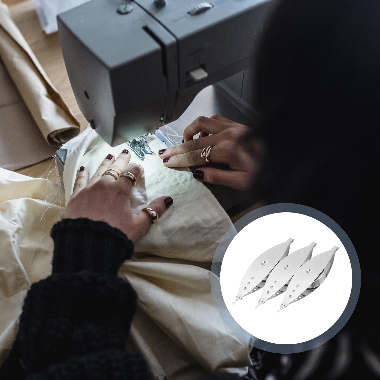 HAMPPLIES 3Pcs Long Shape Tatting Shuttles for Vintage Style Crafting ...