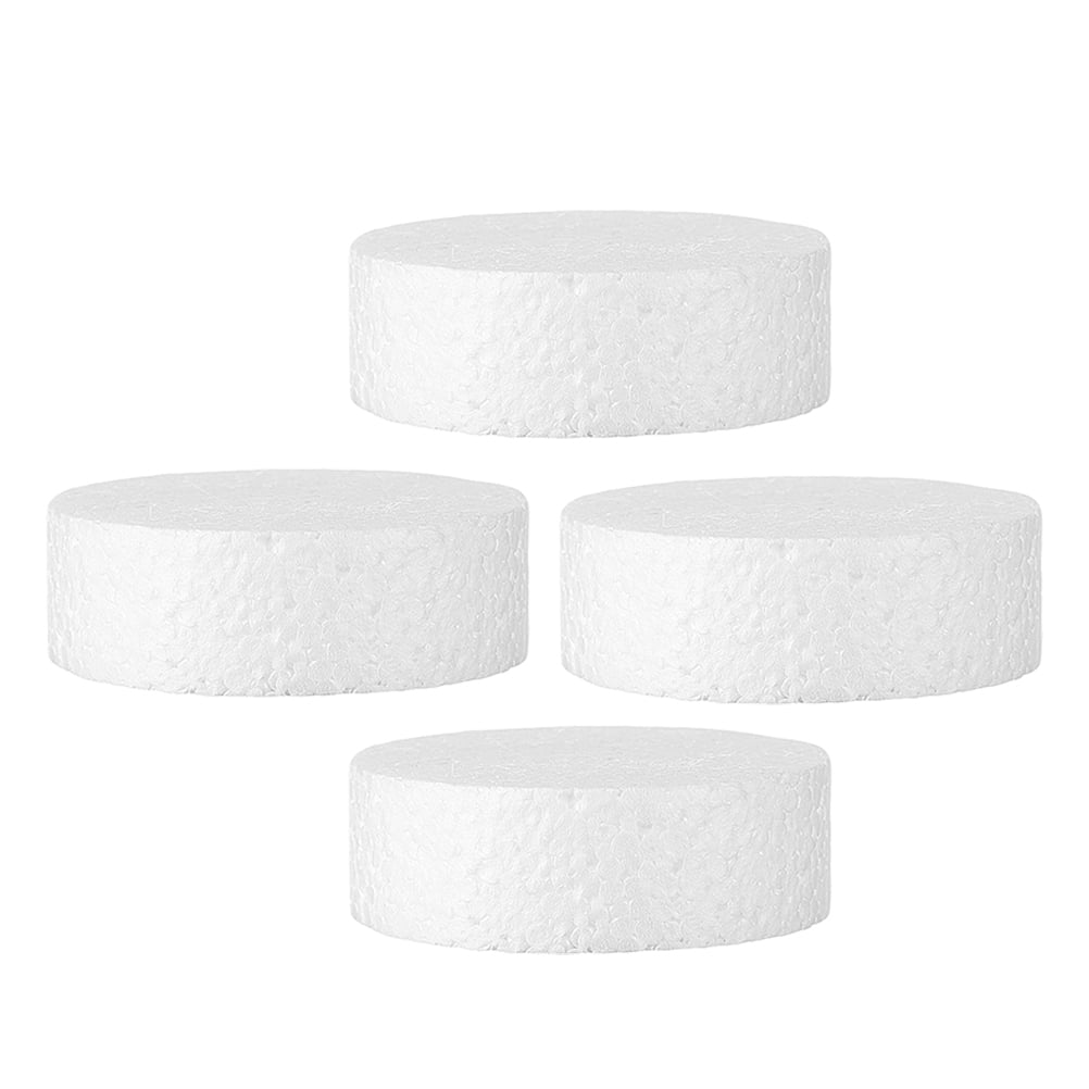 HAMPPLIES 4Pcs Foam Circles for Cake Dummies and Fake Cakes in 7.9In ...