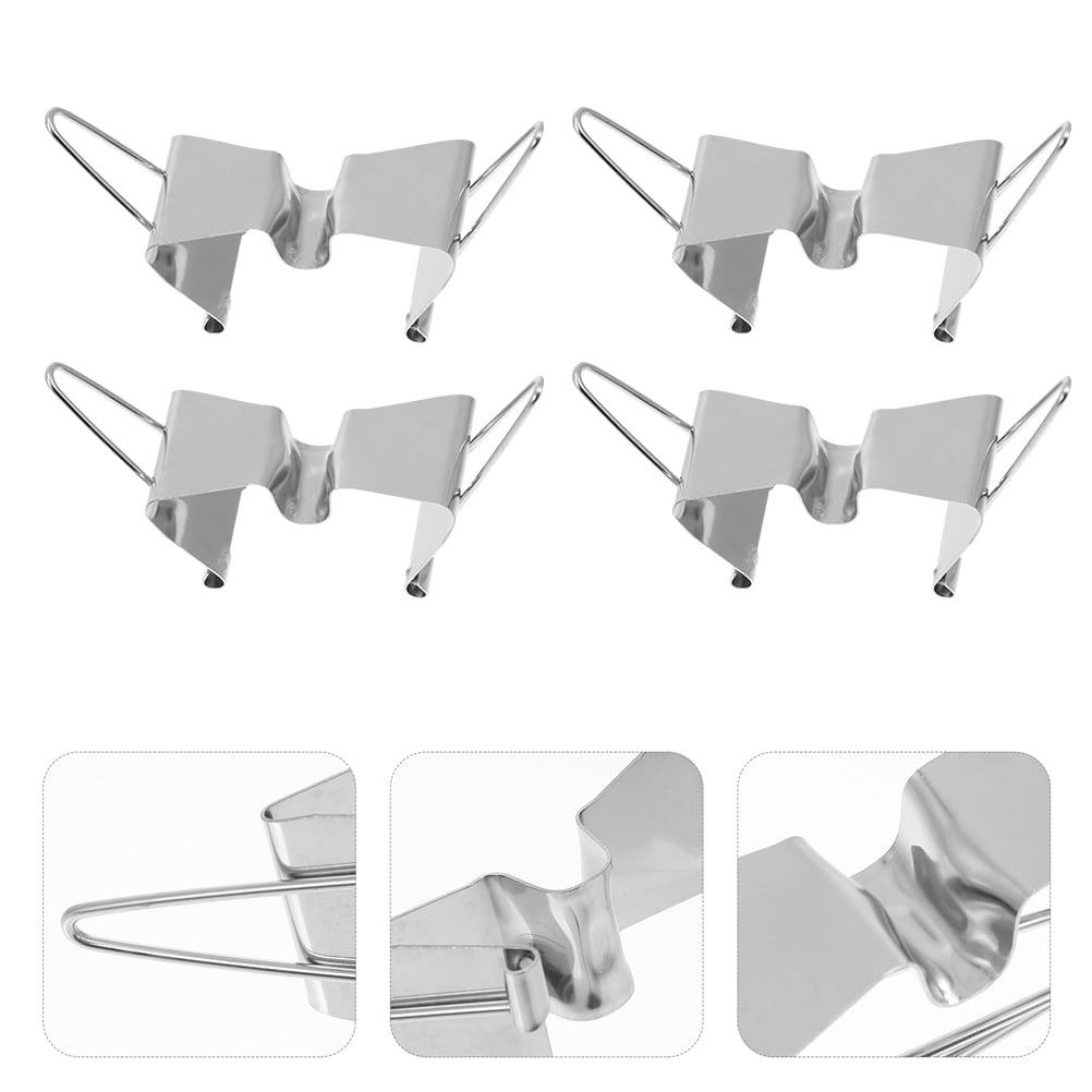 HAMPPLIES 4Pcs Frame Separating Clip Silver for Canvas Clips and ...