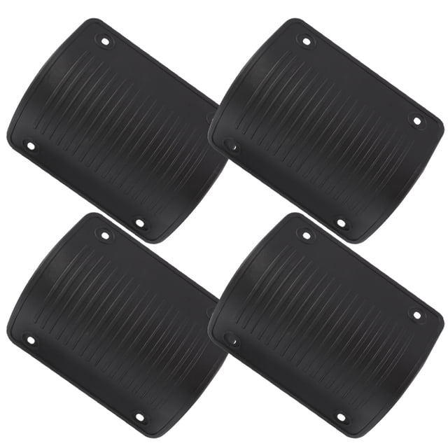 HAMPPLIES 4Pcs Luggage Corner Edge Protector Square Plastic For ...