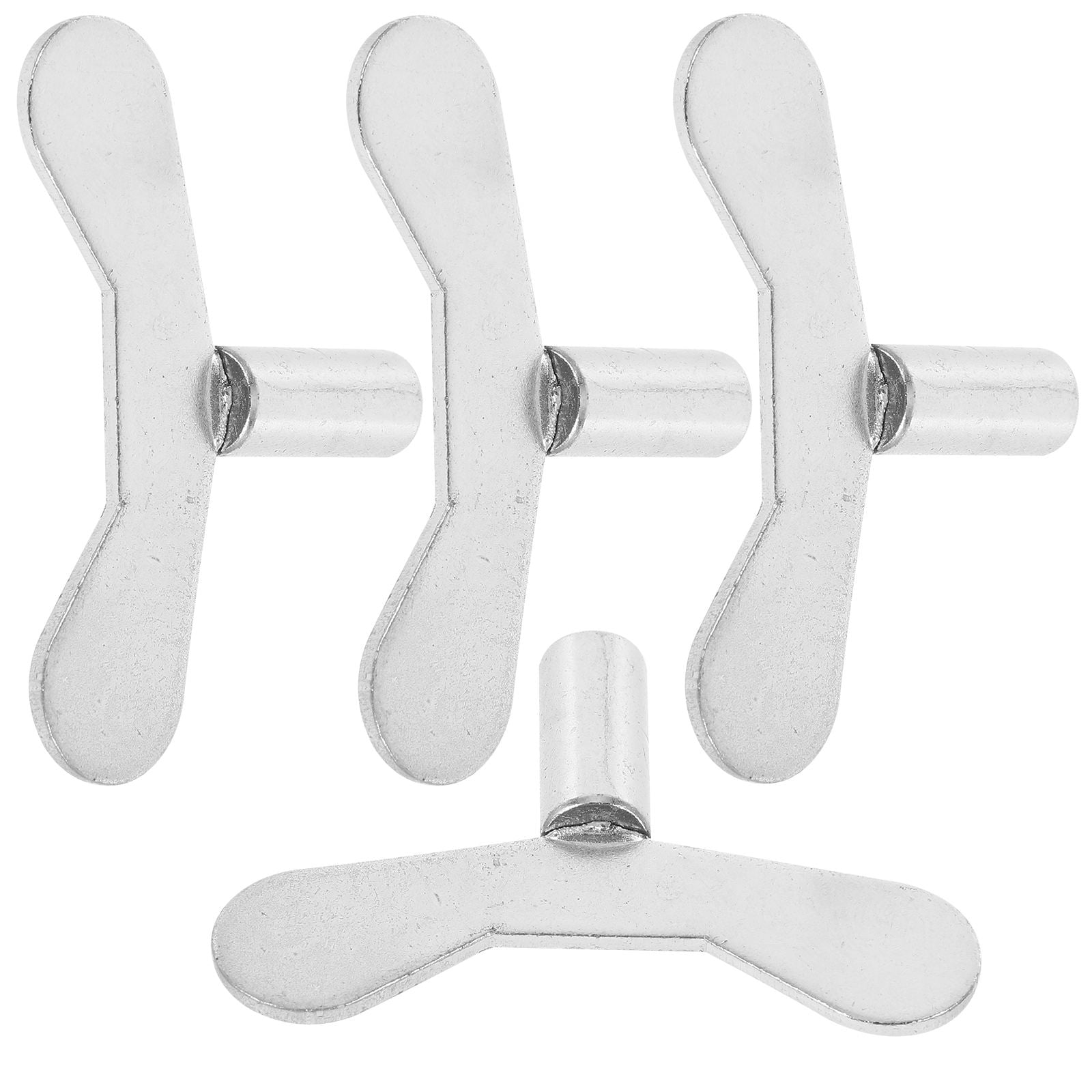 HAMPPLIES 4Pcs Zinc Alloy Water Keys Hydrant Key For Water Meter Valve ...