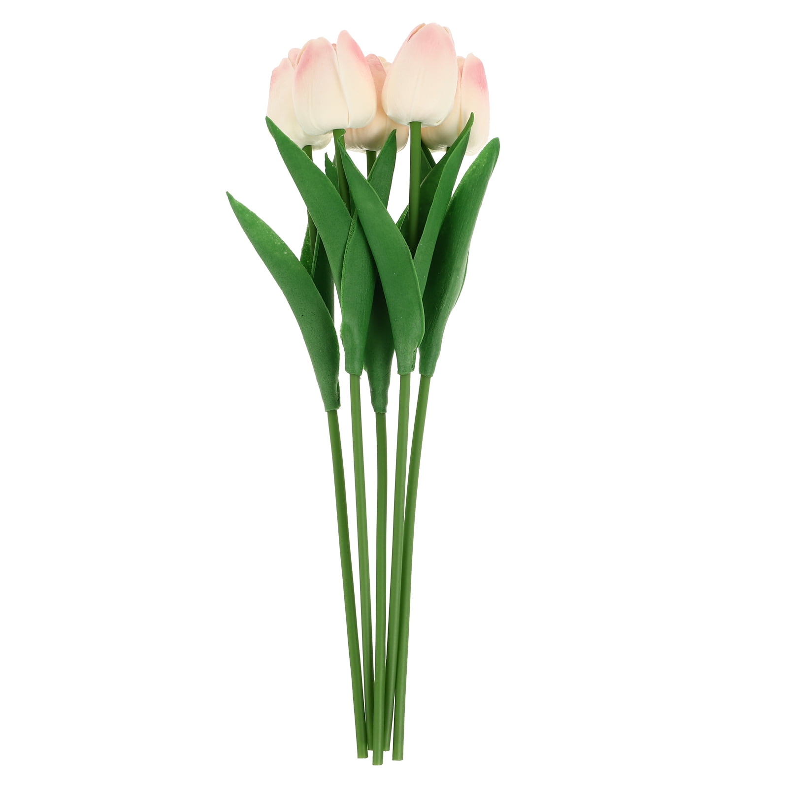HAMPPLIES 5 Pcs Faux Flower Arrangement Pink PU Decoration for Wedding ...