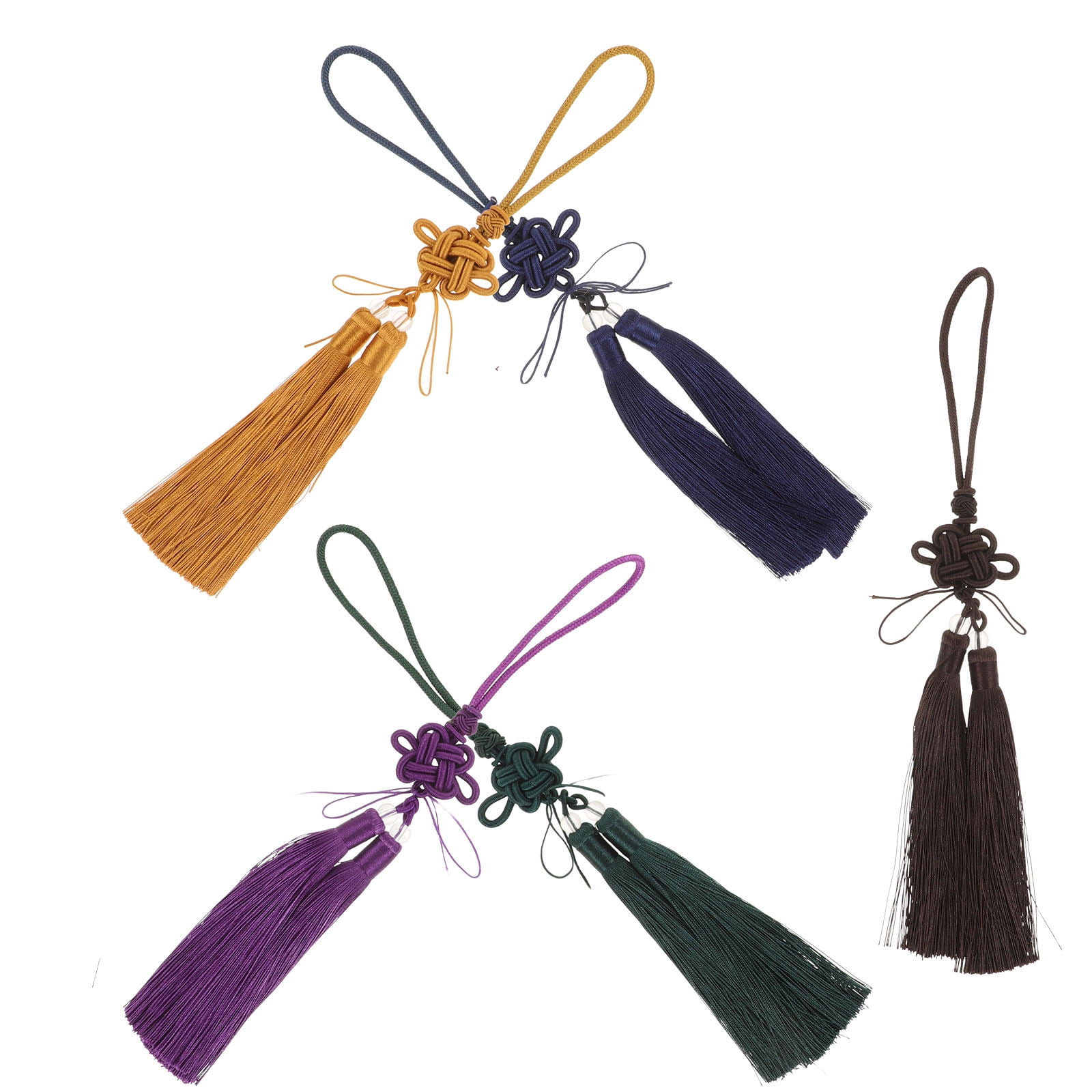HAMPPLIES 5Pcs Sword Tassel Diy Tassel Pendant For Hanging Tassel Decor ...