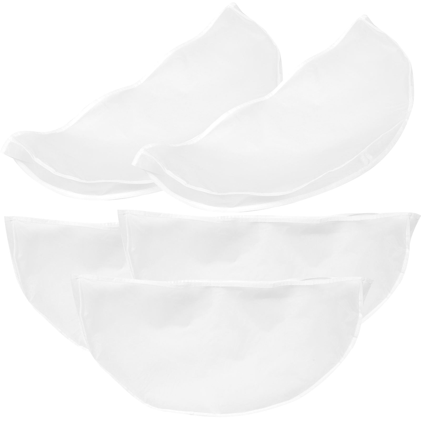 HAMPPLIES 5Set Rectangular Hanging Garment Shoulder Protectors ...