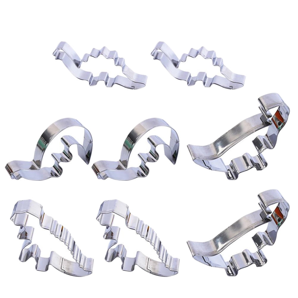 HAMPPLIES 6Pack Silver Dinosaur Biscuit Heat Finger Scratches for ...